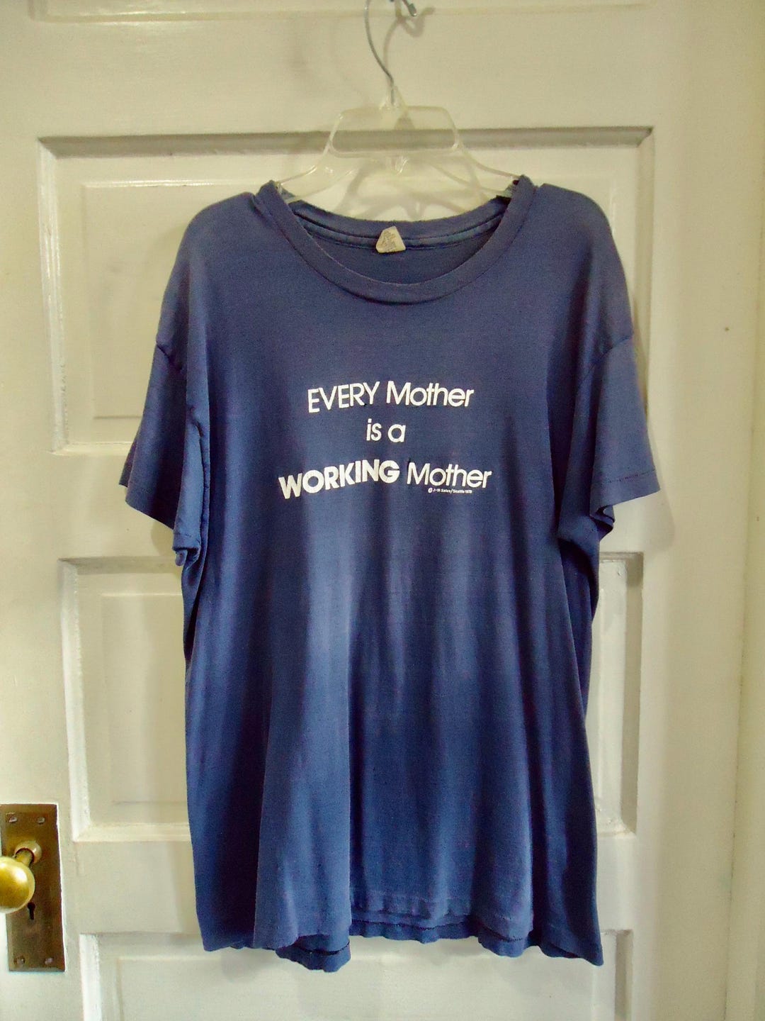 Vintage 70s/1978 EVERY MOTHER is A Working Mother Feminist Activist ...