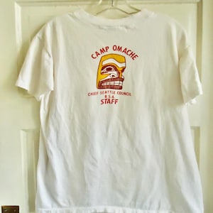 Vintage 60s/70s Boy Scouts B.S.A. CAMP Omache Chief Seattle Council ...