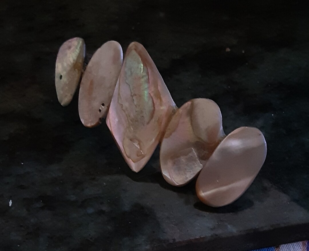 Abalone Shell Hair Barrette - Etsy