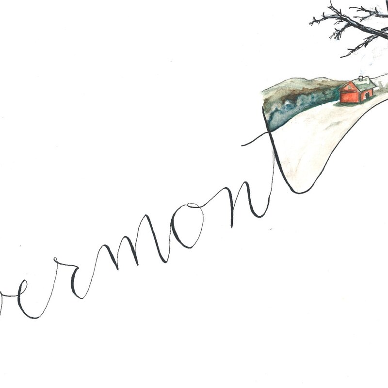 Ski Calligraphy - Etsy