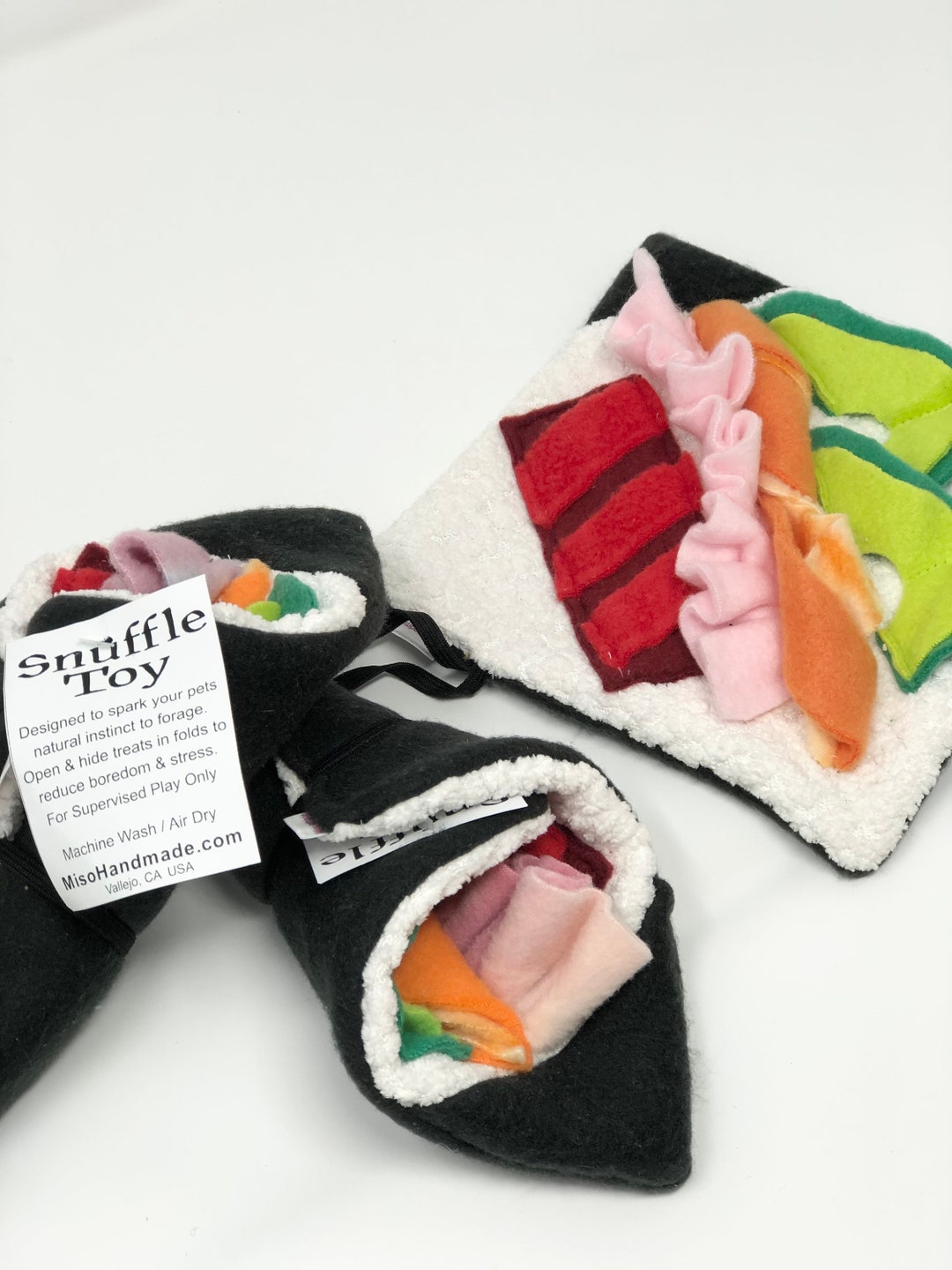 Sushi Handroll | Snuffle Toy | Japanese Toys | Snuffle Mat | Pet ...