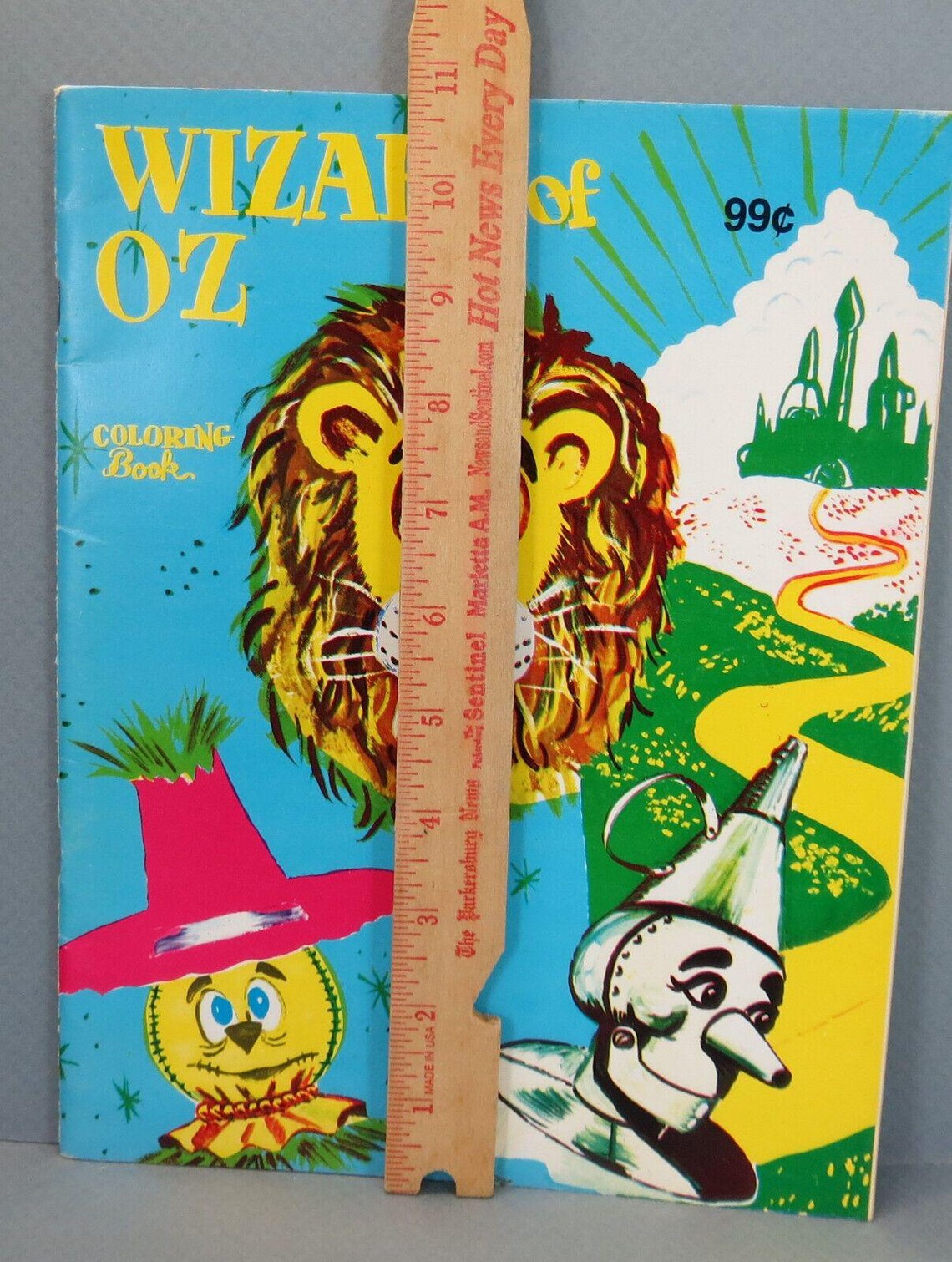 VTG Landoll Wizard of Oz Coloring Book 1988 Made in the USA Read ...
