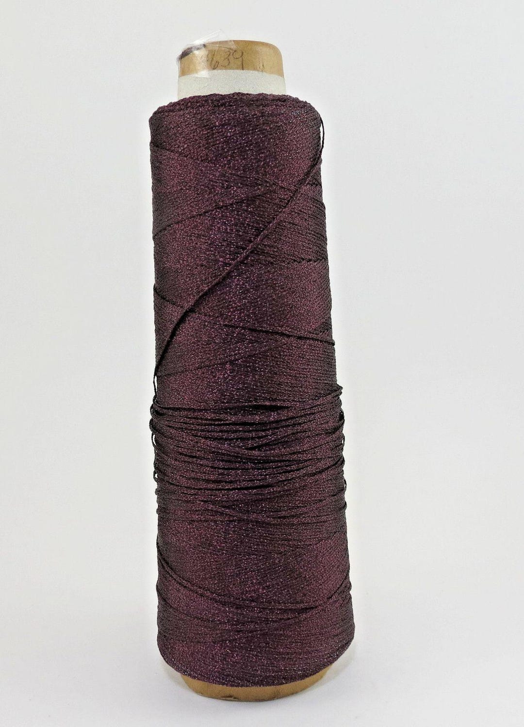 Kreinik Metallic Thread for Stitching Wine Cord #208C - 1/16 Ribbon ...