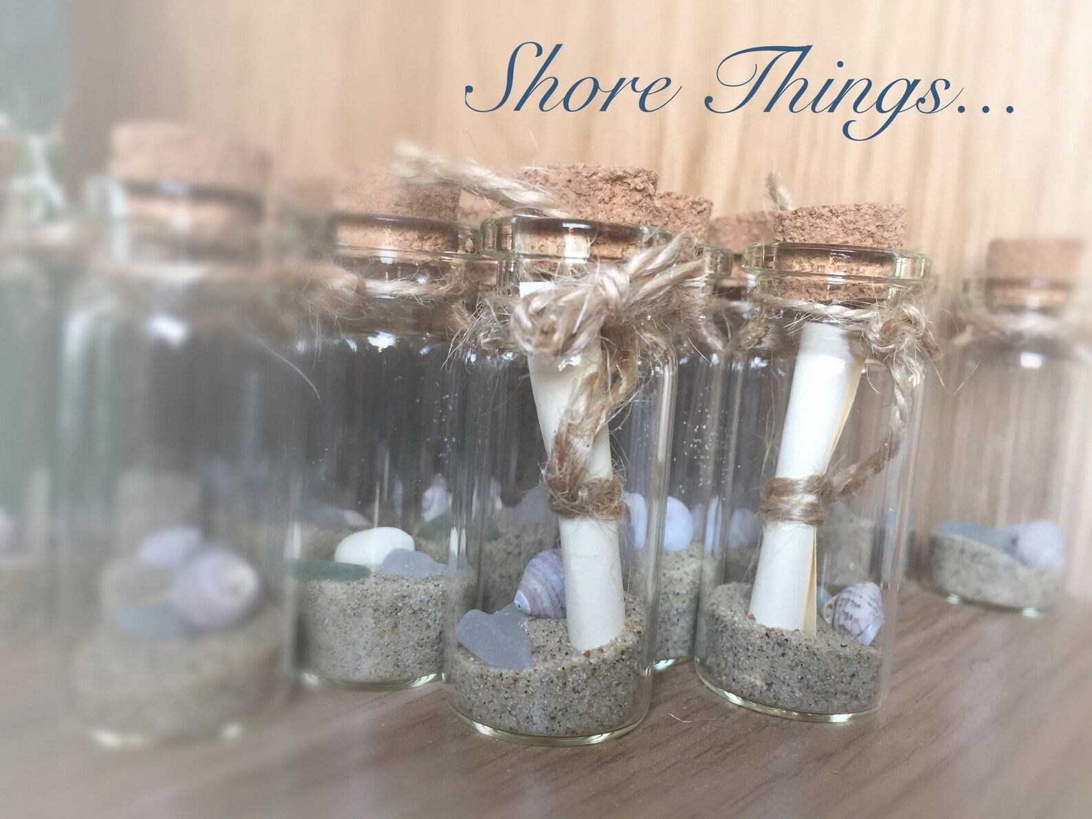 10x Mini Scroll in a Bottle Message in a Bottle Beach in a | Etsy UK