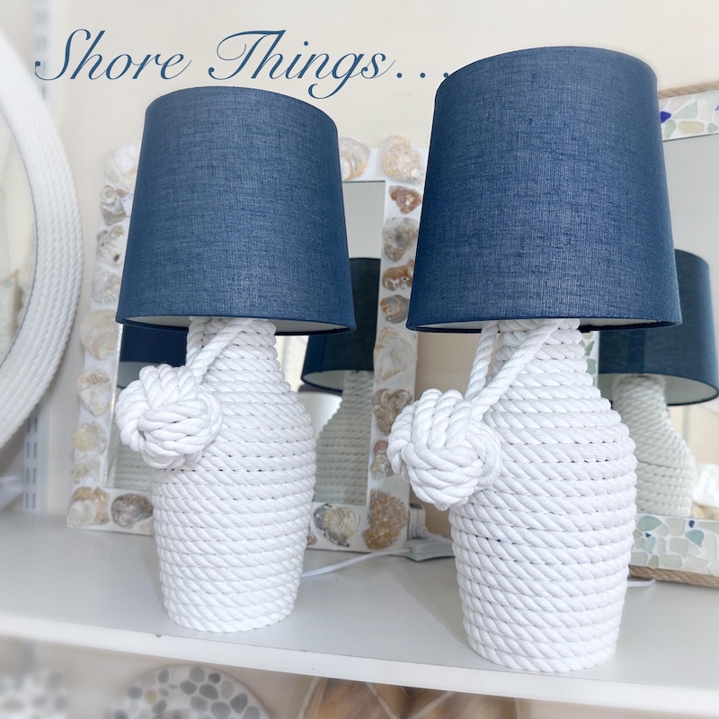 Rope Lamp - Etsy