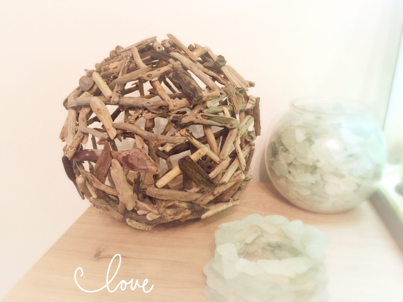 Driftwood Orb Driftwood Ball Driftwood Sphere From Isle of | Etsy