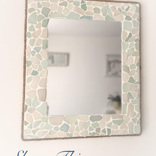 Sea Glass Bathroom Mirrors – Rispa