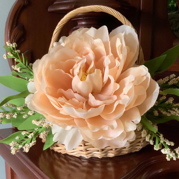 Rustic Flower Girl Basket - Etsy