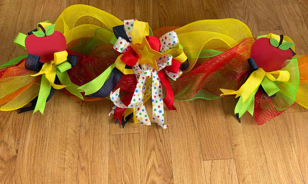 Back to School Classroom Garland, Back to School Classroom Decor ...