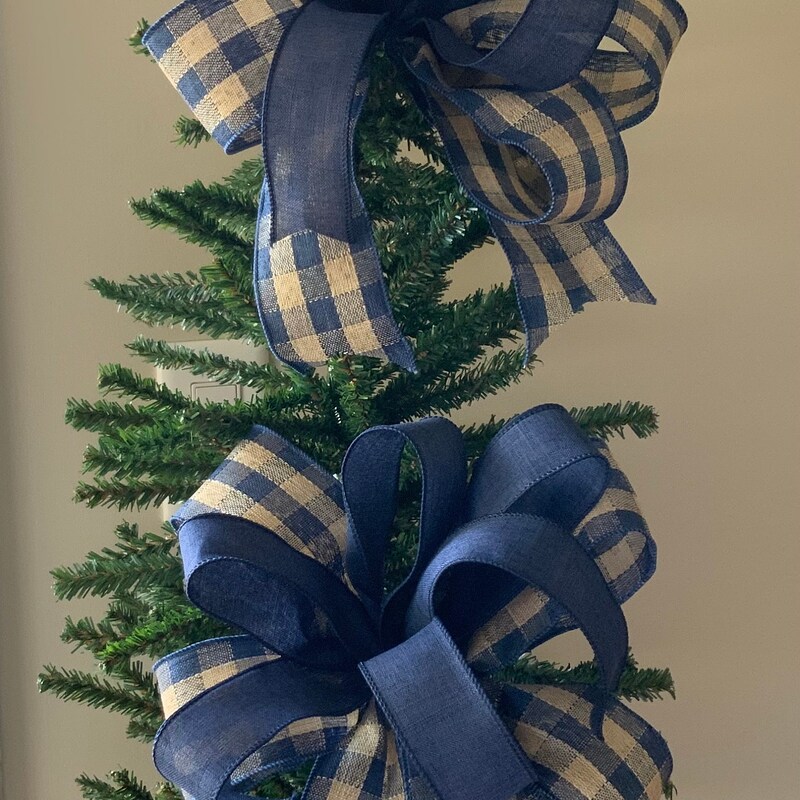 Christmas Tree Bows - Etsy
