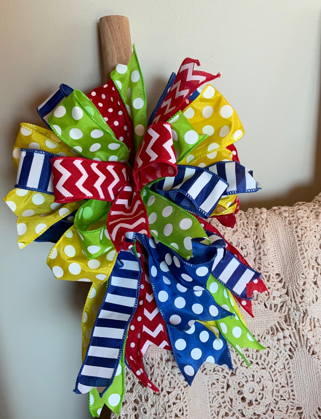 School Classroom Bow, Teacher Gift Bow, Classroom Decor,primary Color ...