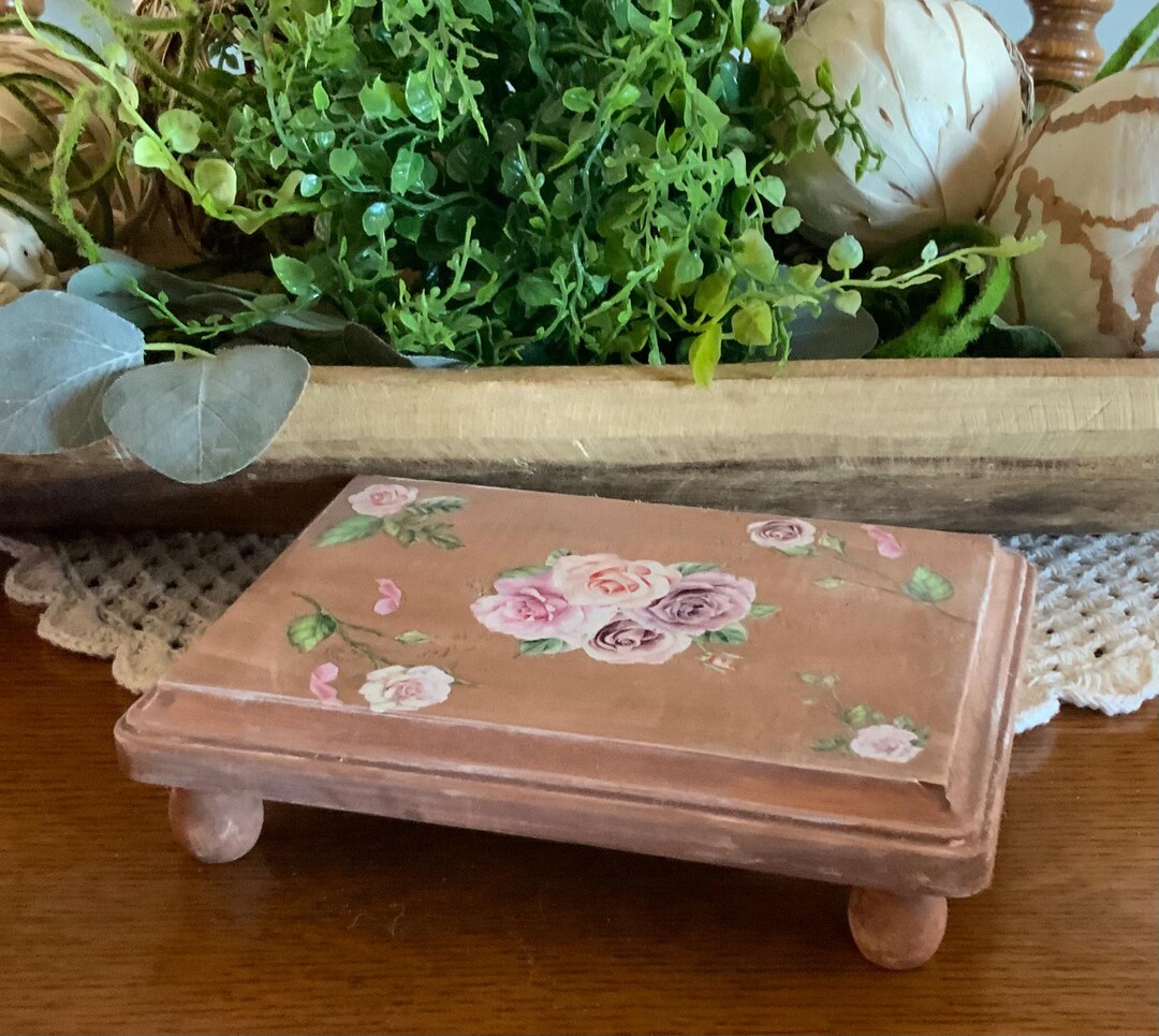 Soap Pedestal Riser, Kitchen Sink Riser, Bathroom Decor, Rustic Tray ...