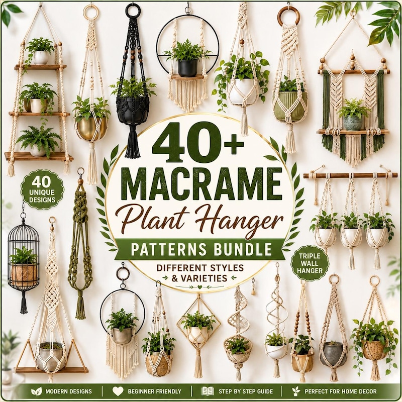 Boho Plants Art Kits - Etsy