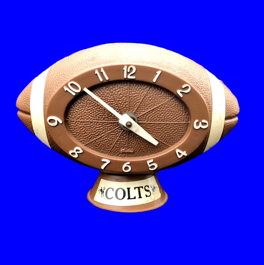 Vintage Sessions Football Clock Baltimore Colts - Etsy