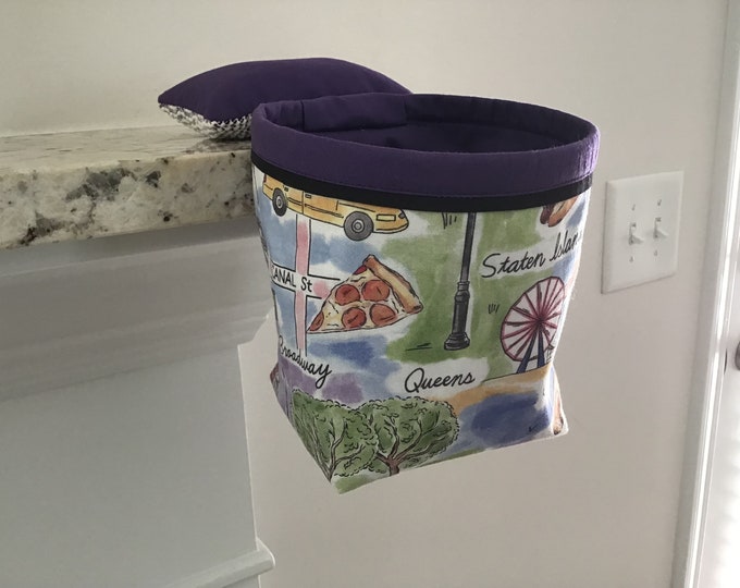 NYC Thread Catcher Bags, Thread Catchers, Scrap Caddy, Pin Cushion, New ...