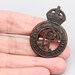 RARE Palestine Police Copper Hat Badge Antique 1920s-40s - Etsy