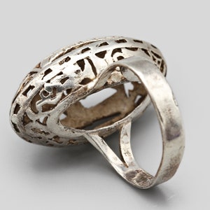 RARE Vintage Peruvian Sterling Ring Size 5, Marked Arte Orfebre SA IND ...