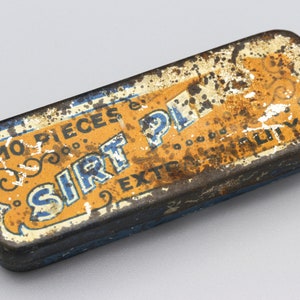 Antique 1930s Rare Miniature Boxes French Cachou Candy Tin - Etsy
