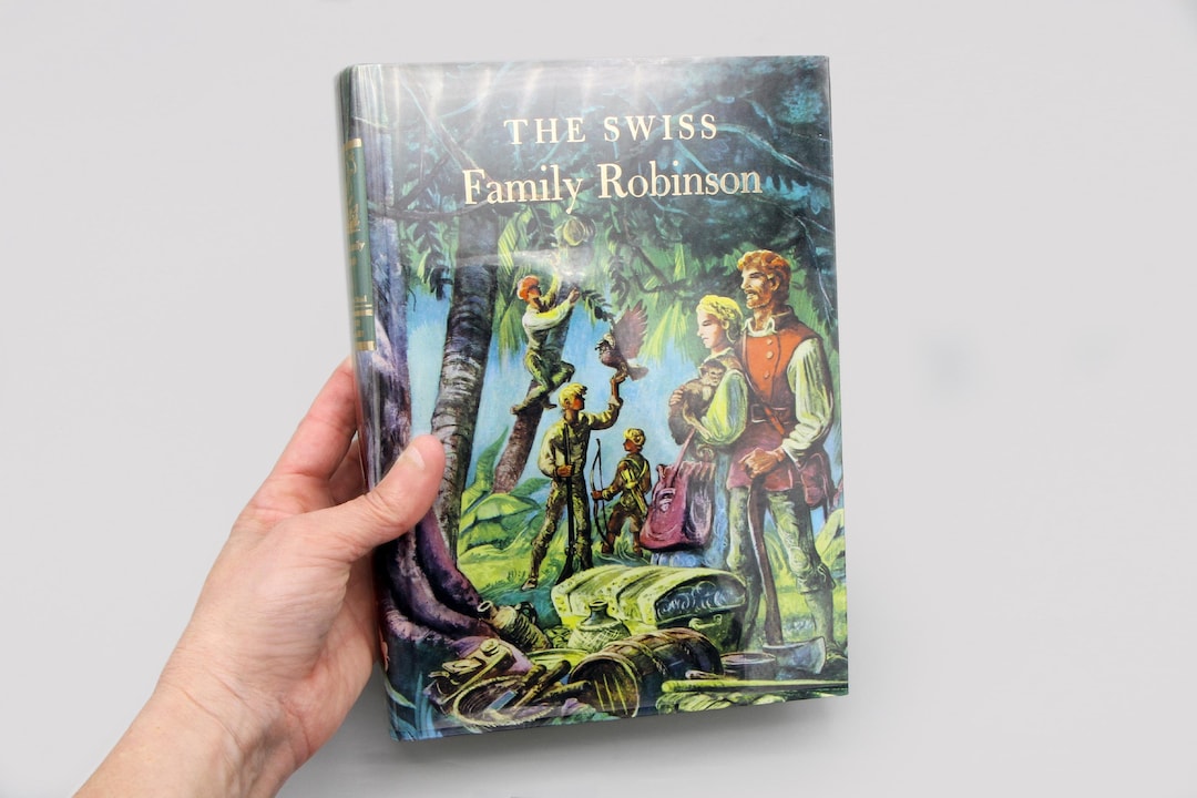 The Swiss Family Robinson, Hardcover Illustrated Book by Johann Wyss ...