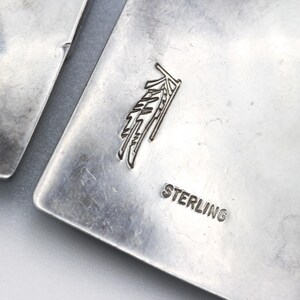 Knifewing Segura Apache Stud Earrings, 925 Sterling Silver Multi Stone ...