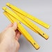 Carpenter Wood Folding Ruler, Portable Yellow Wooden Folding Ruler 1M ...