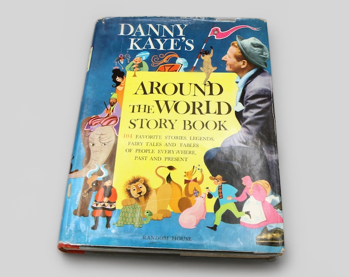 RARE Danny Kaye's Around the World Story, Hardcover Illustrated Book ...