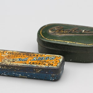 Antique 1930s Rare Miniature Boxes French Cachou Candy Tin - Etsy