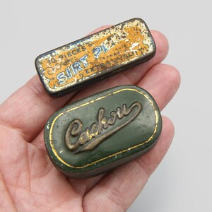 Antique 1930s Rare Miniature Boxes French Cachou Candy Tin - Etsy