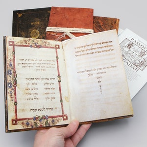 RARE Haggadah Book Passover Set 4pcs, 4 Haggadot From Treasures Jewish ...