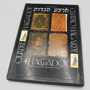 RARE Haggadah Book Passover Set 4pcs, 4 Haggadot From Treasures Jewish ...