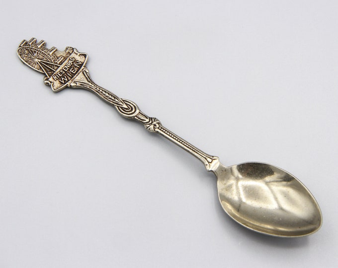 Austria Riesenrad Wien Spoon, Vienna Ferris Wheel, Demitasse Souvenir ...