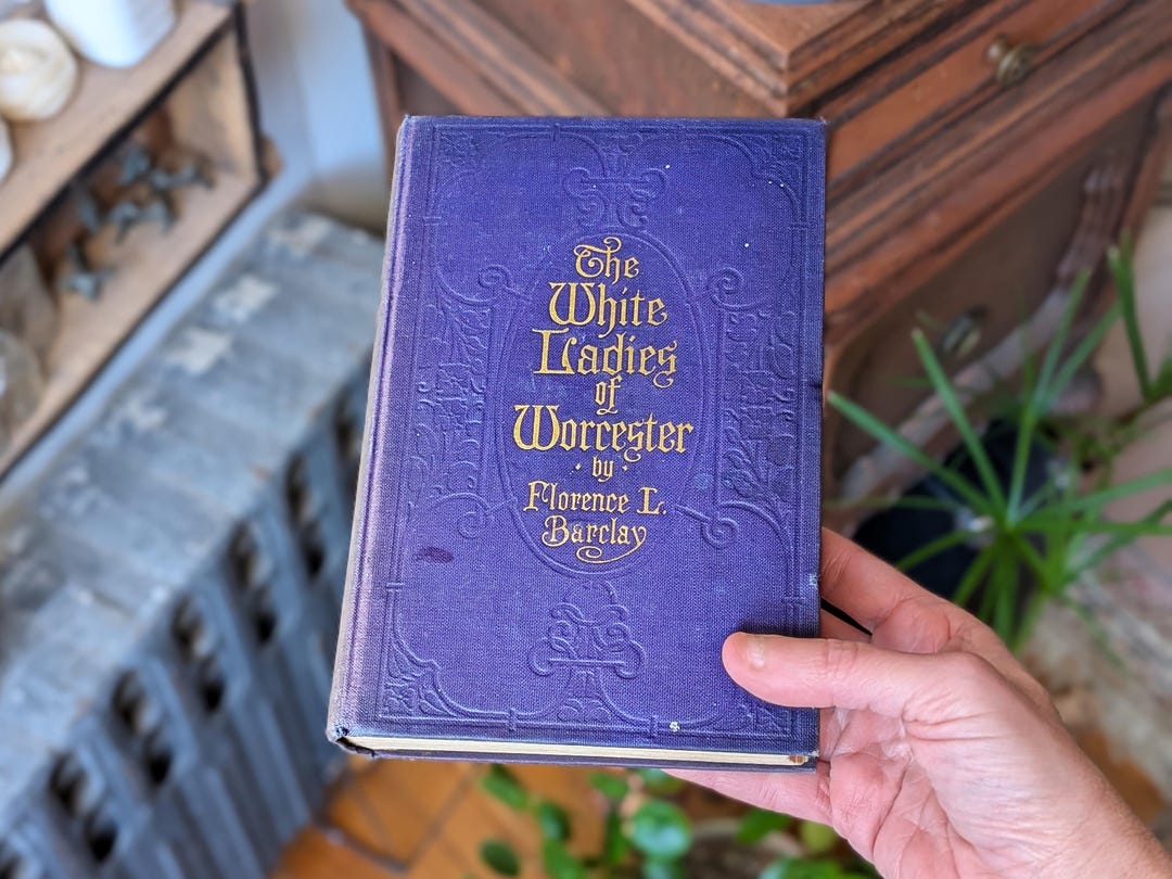 RARE the White Ladies of Worcester by Florence L. Barclay, First ...