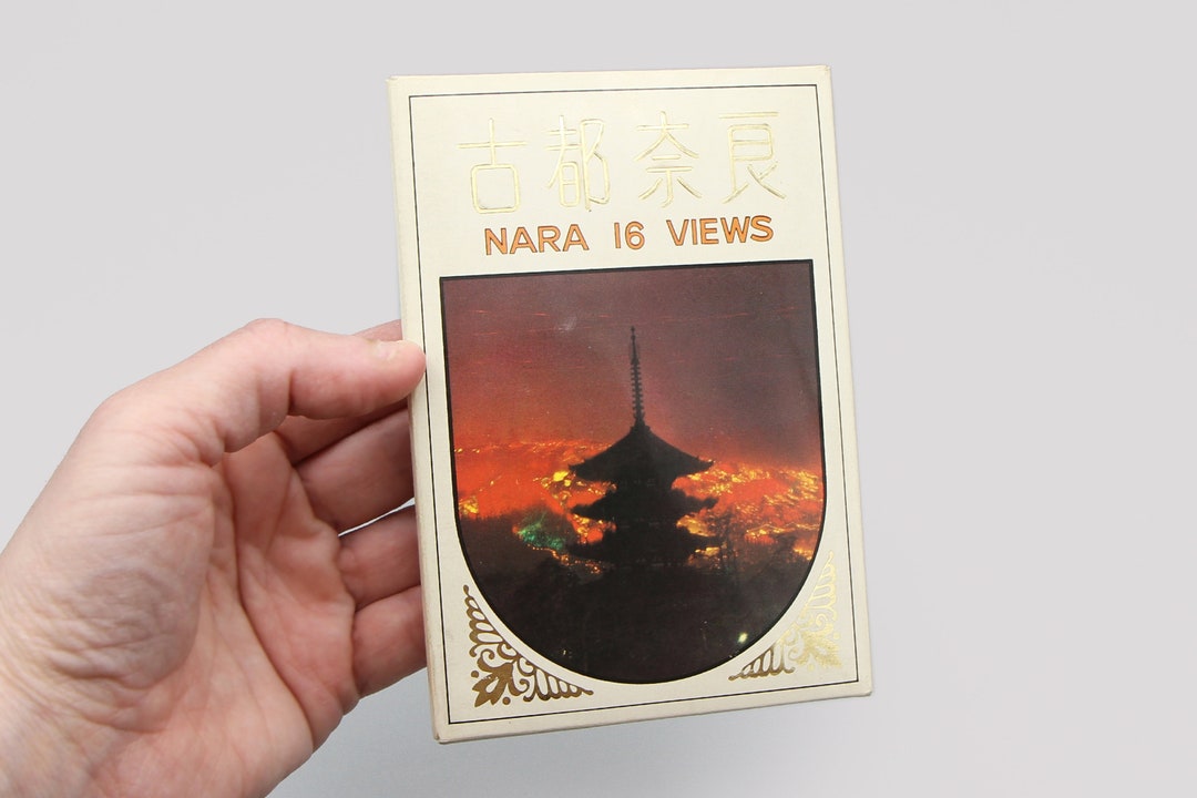 Japan Set of 16 Postcards With Cover, Vintage 1960s Nara Japan Unused ...