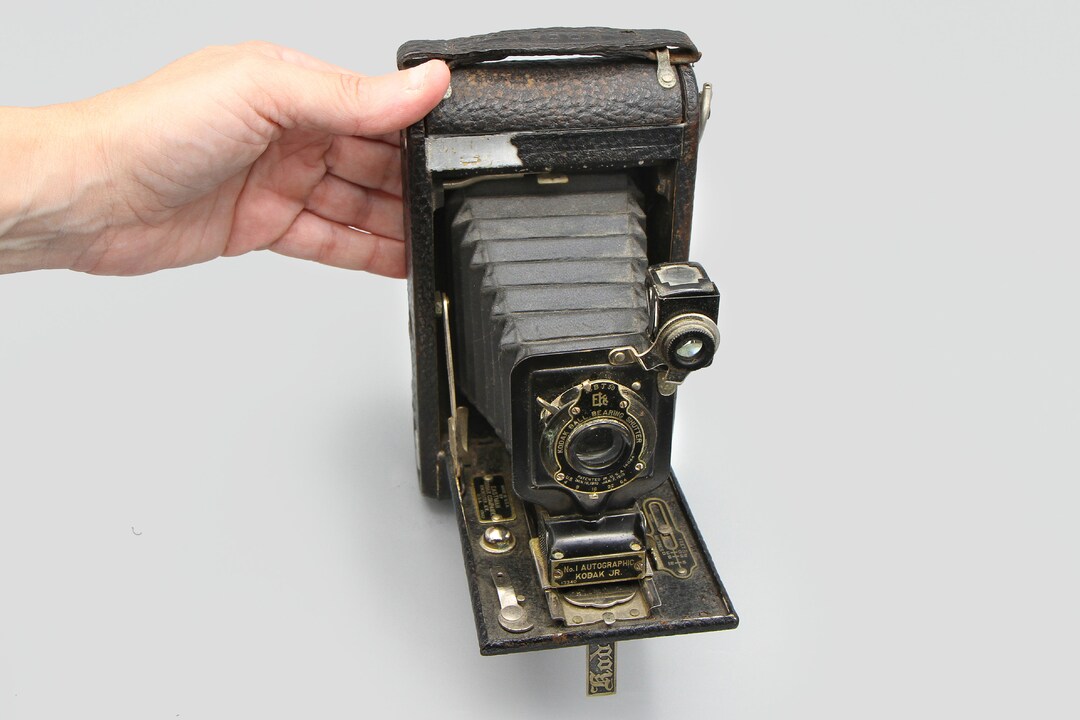 No. 1 Autographic Kodak JR Folding Camera, Not Tested Antique 1910s ...