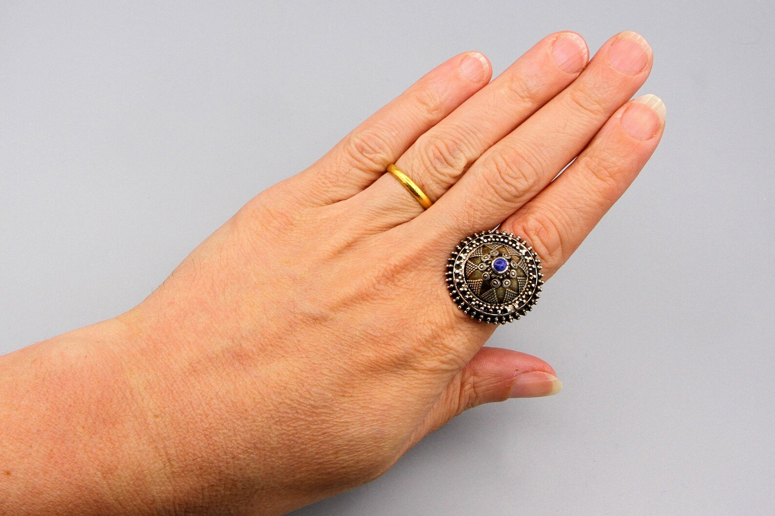 Boho Chic Ring Size 8 and Half Afghan Ethnic Jewelry Central - Etsy