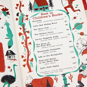 RARE 1958 Best in Childrens Books Series Volume 7, Illustrated Andy ...