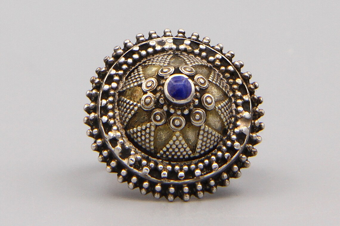 Boho Chic Ring Size 8 and Half Afghan Ethnic Jewelry Central - Etsy