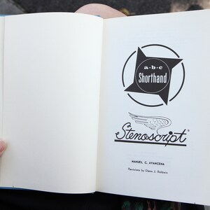 A B C Shorthand Stenoscript by Manuel C Avancena Edition 1967, Quick ...