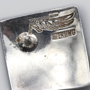 Knifewing Segura Apache Stud Earrings, 925 Sterling Silver Multi Stone ...