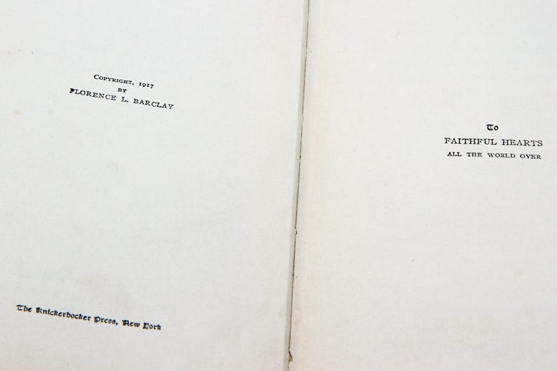 RARE the White Ladies of Worcester by Florence L. Barclay, First ...