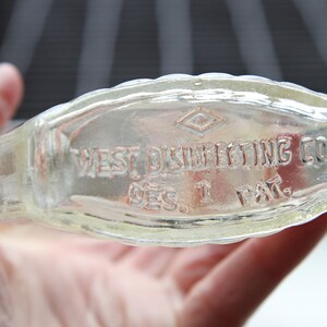Lot of 3 Antique Clear Glass Bottles, Found in New York USA, Dunhill ...
