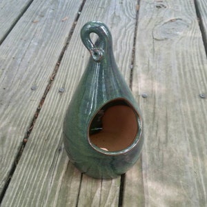 Hanging Teardrop Pottery Planter, Succulent, Aloe Vera, Air Plant ...