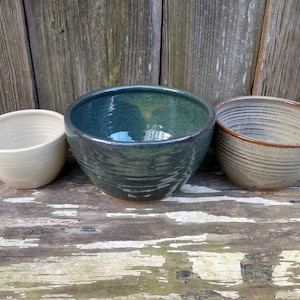 Nesting Bowls, Pottery Nesting Bowl Set - Etsy