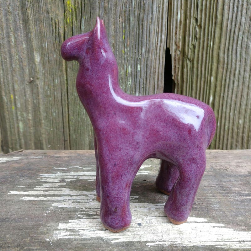 Ceramic Llama - Etsy
