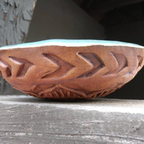 Stamped Pottery - Etsy