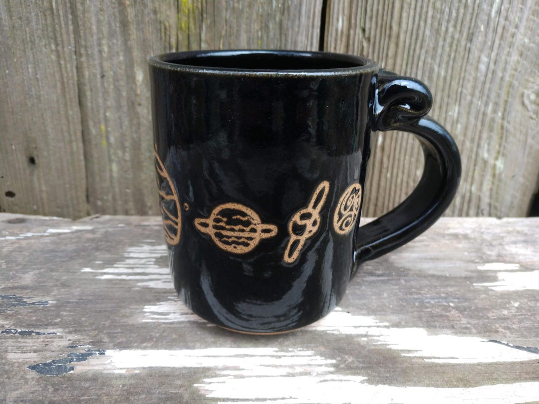 Solar System Mug, Planets Pottery Mug, Outer Space Mug - Etsy
