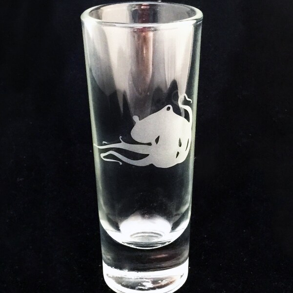 Etched Shot Glass - Etsy