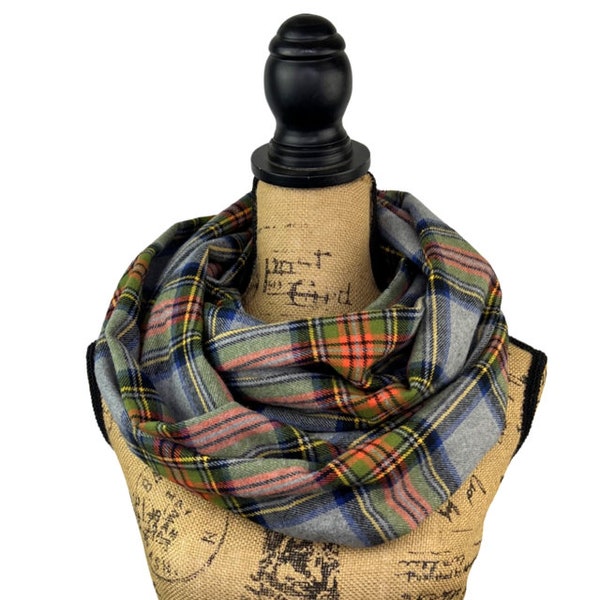 Plaid Flannel Scarf - Etsy