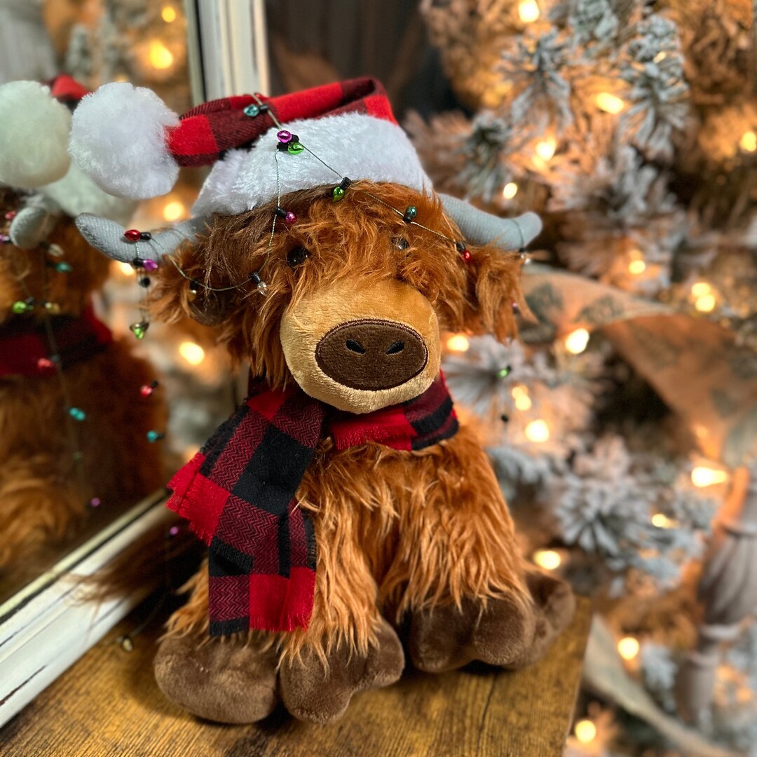 Angus the Heilan Coo Highland Cow Stuffed Animal Plushie - Etsy