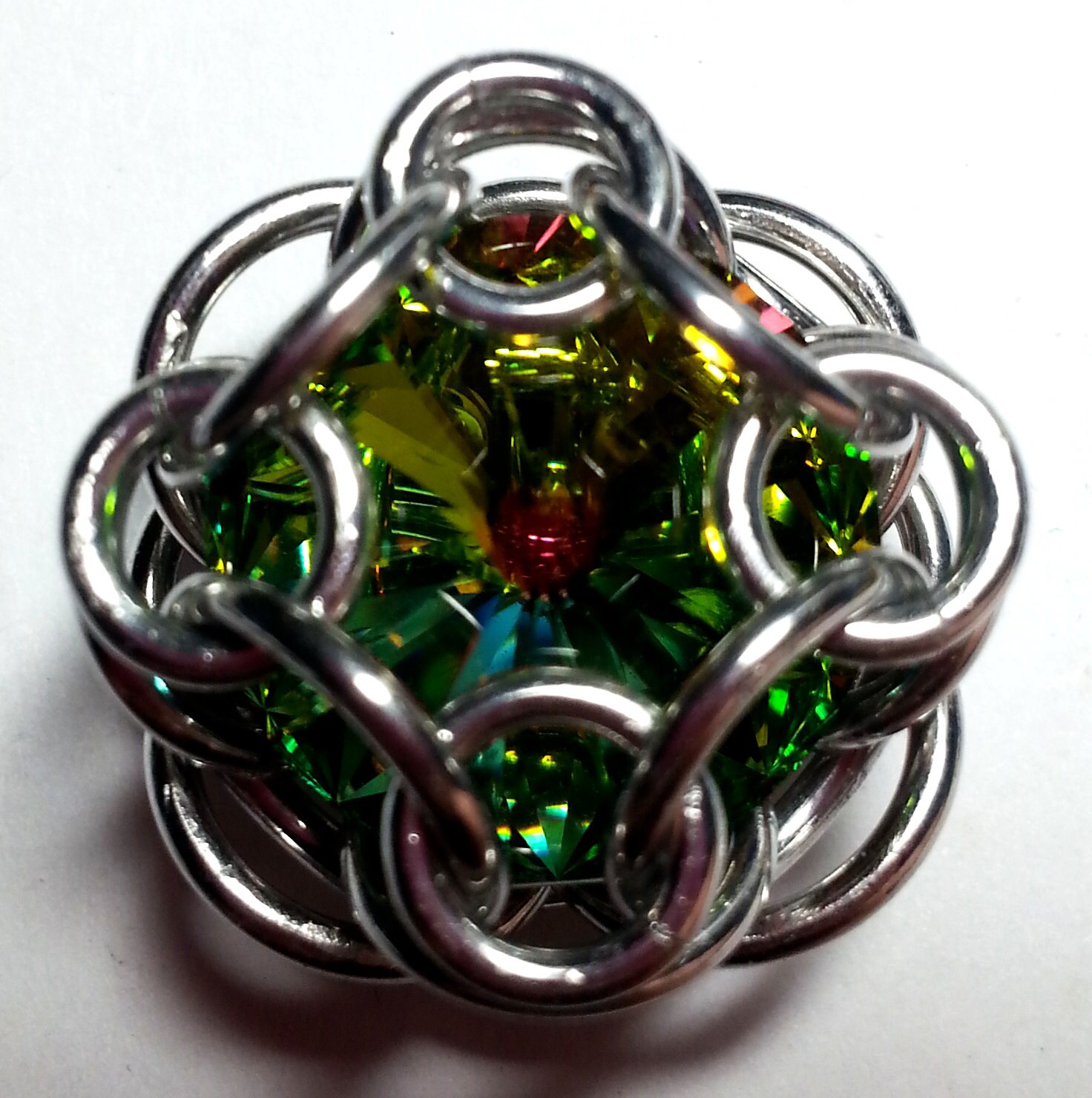 Chainmaille Rivoli Setting Tutorial - Etsy UK